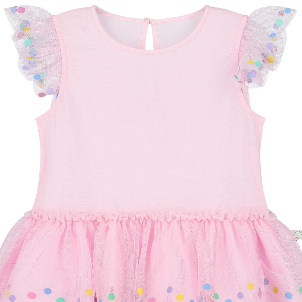 Stella McCartney Younger Girls Pink Tulle Dress | Junior Couture Australia