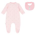 BOSS Baby Girls Pink Logo Babygrow Gift Set | Junior Couture