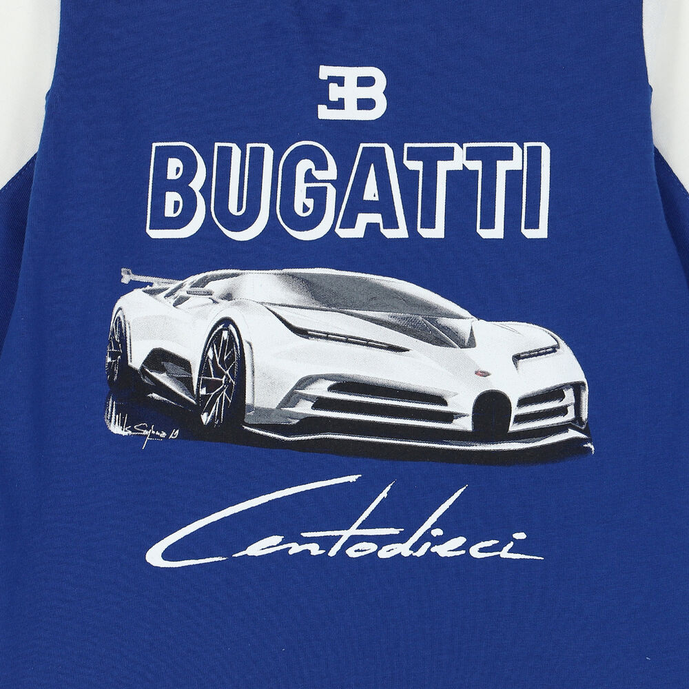 Bugatti Junior Younger Boys Blue & White Long Sleeve Top | Junior ...