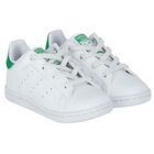 Adidas Kids White Stan Smith Trainers | Junior Couture