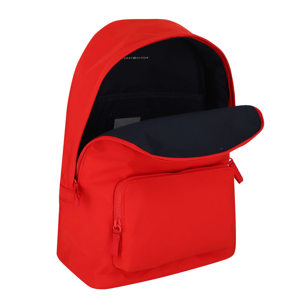 Tommy Hilfiger Red Logo Backpack | Junior Couture