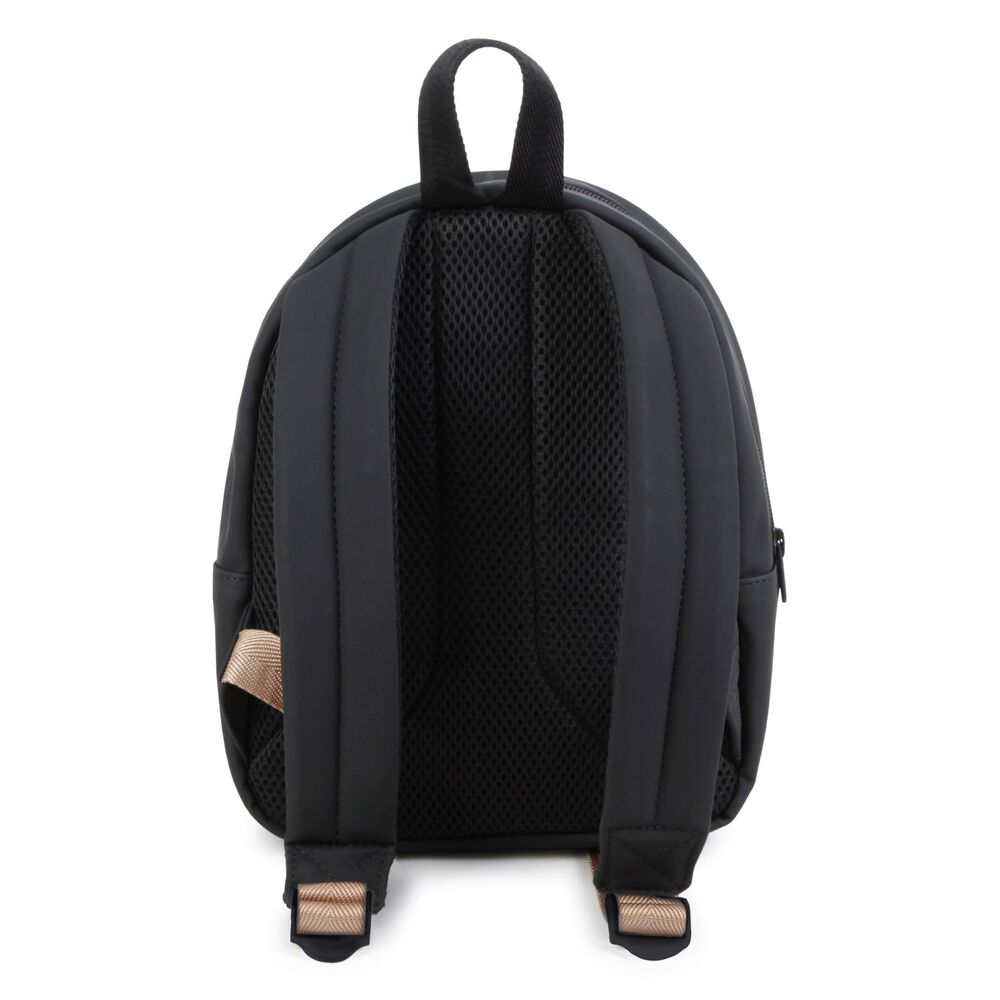 BOSS Younger Boys Black Logo Backpack | Junior Couture