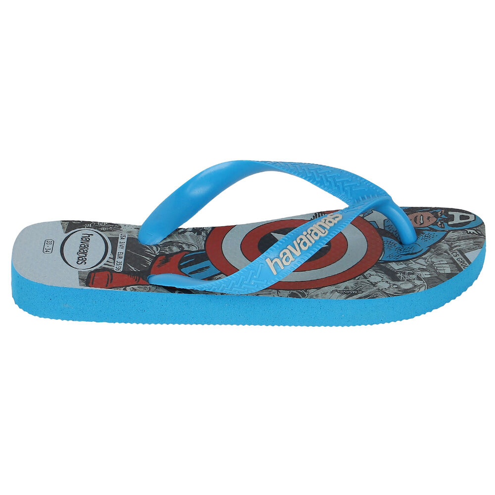 Havaianas Boys Blue Captain America Flip Flops | Junior Couture