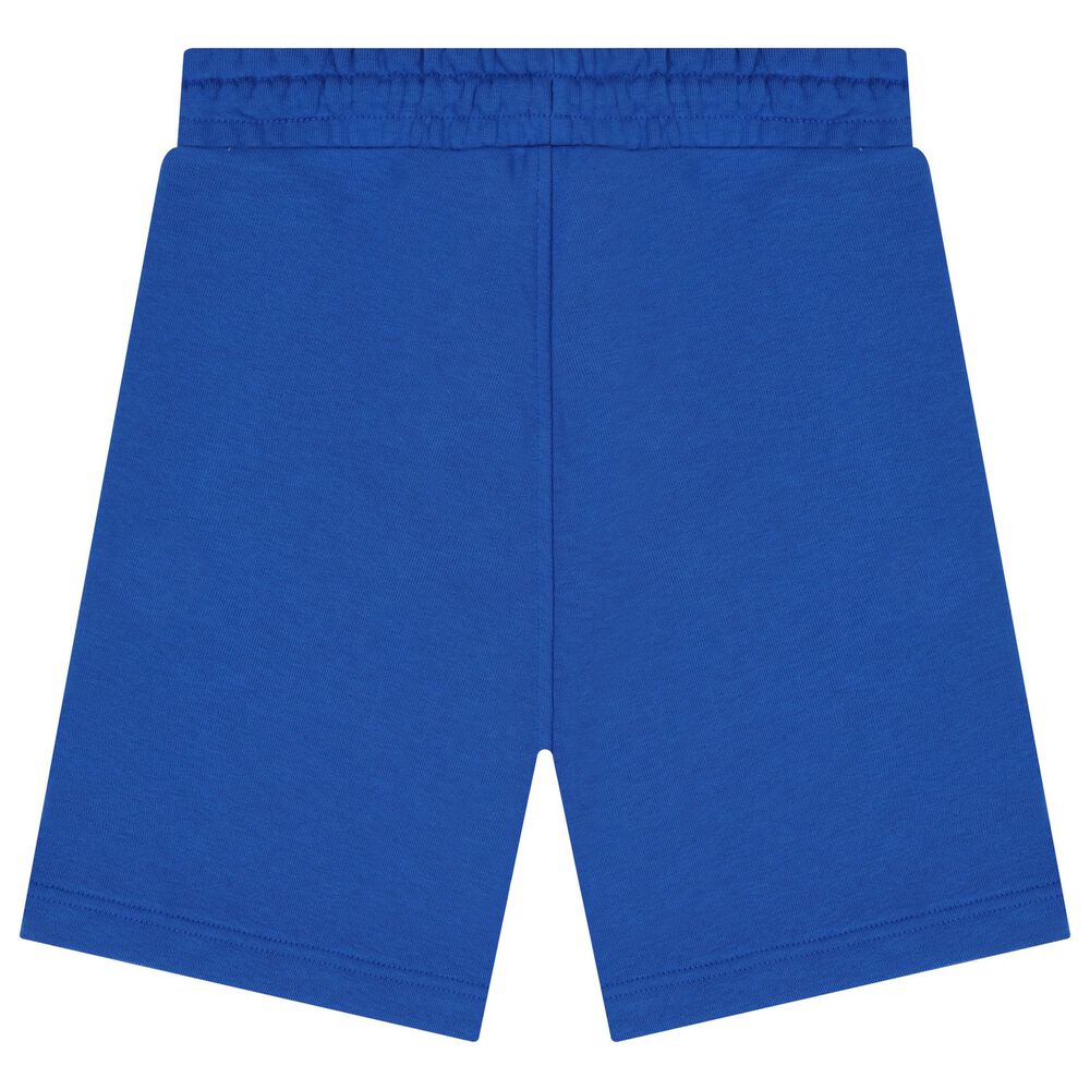 BOSS Boys Bright Blue Logo Shorts | Junior Couture USA