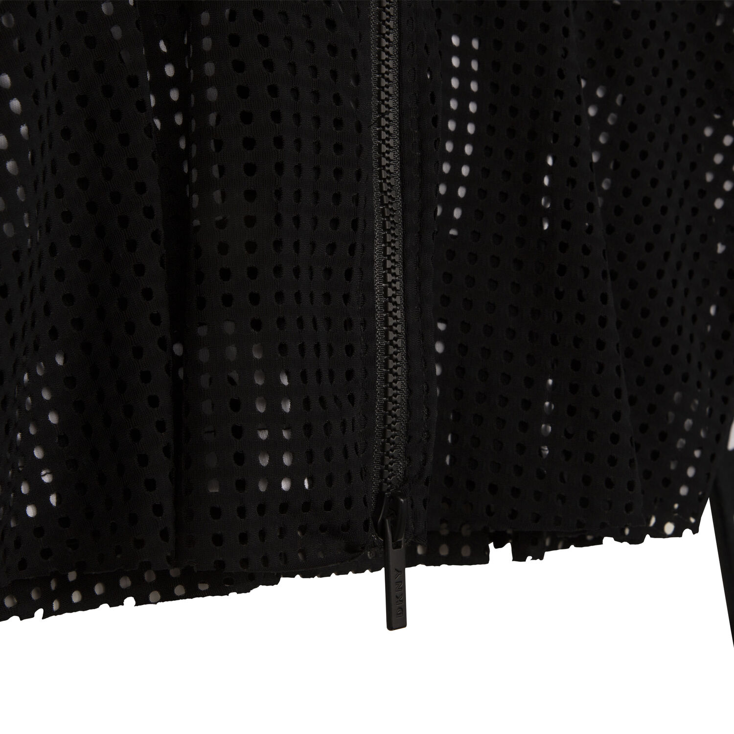 DKNY Girls Black & White Logo Long Sleeve Top | Junior Couture Australia