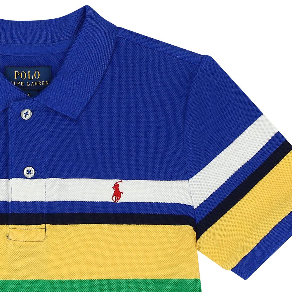 Ralph Lauren Boys Multi-Coloured Logo Polo Shirt | Junior Couture