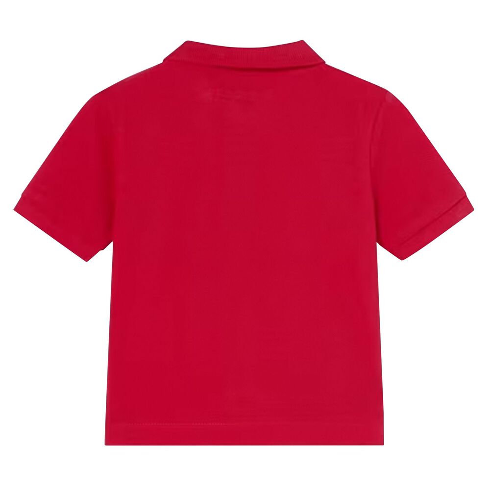 Mayoral Younger Boys Red Polo Shirt | Junior Couture