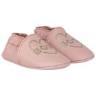 BOSS Baby Girls Pink Logo Pre Walker Shoes | Junior Couture USA