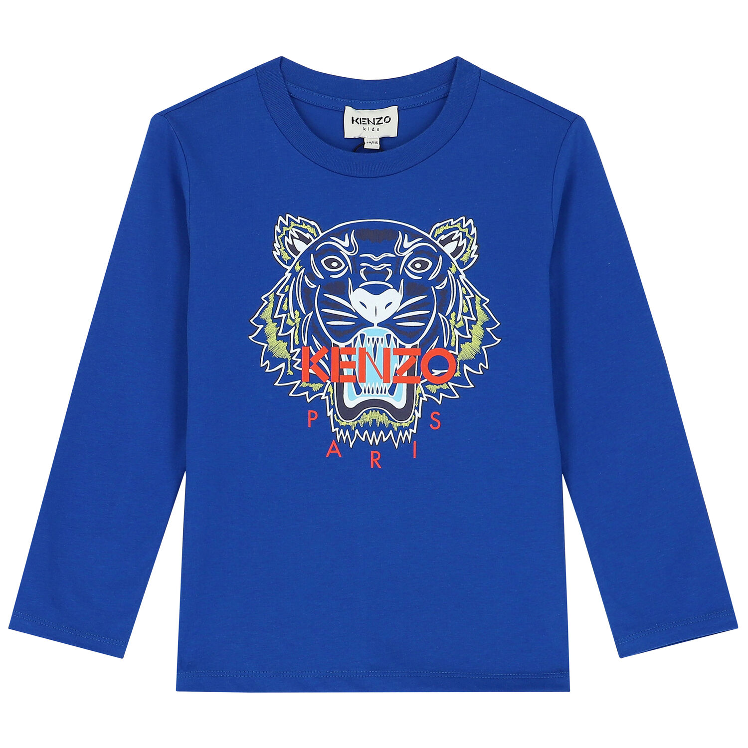 kenzo blue tiger t shirt