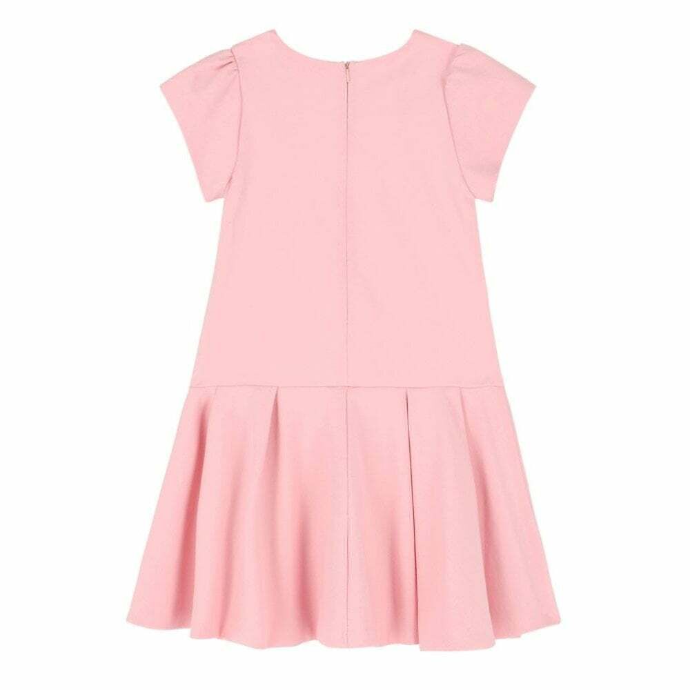 Beau Kid Girls Pink Bow Dress | Junior Couture