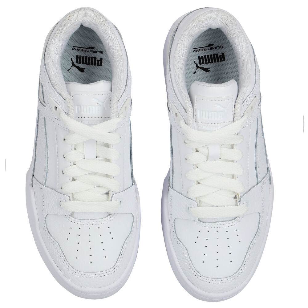 Puma White Slipstream Trainers | Junior Couture