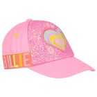 BILLIEBLUSH Girls Pink Glitter Cap | Junior Couture