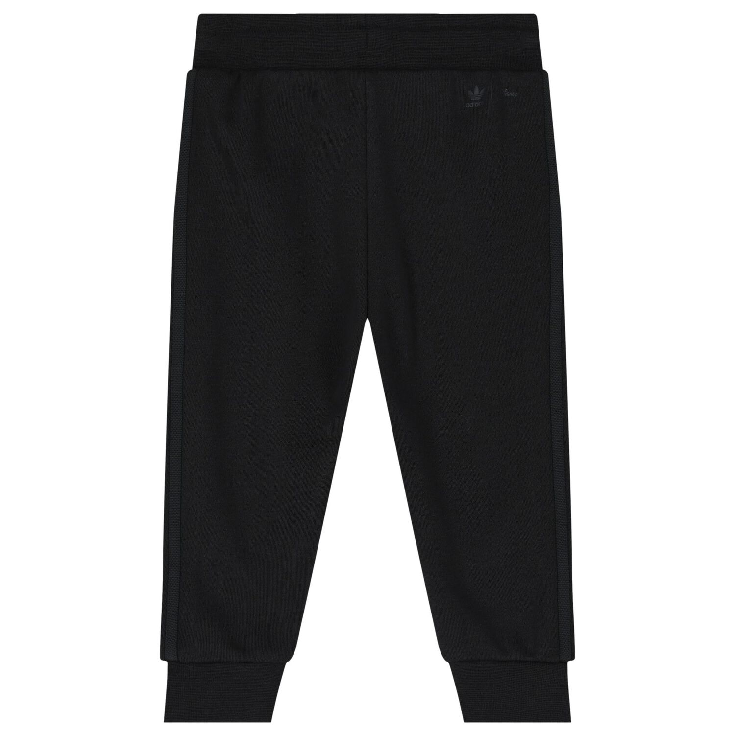 Adidas Kids Black Mickey Mouse Logo Tracksuit | Junior Couture