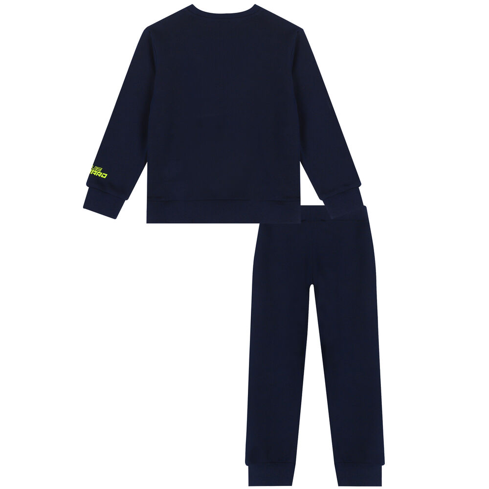iDO Boys Navy & Neon Green Tracksuit | Junior Couture