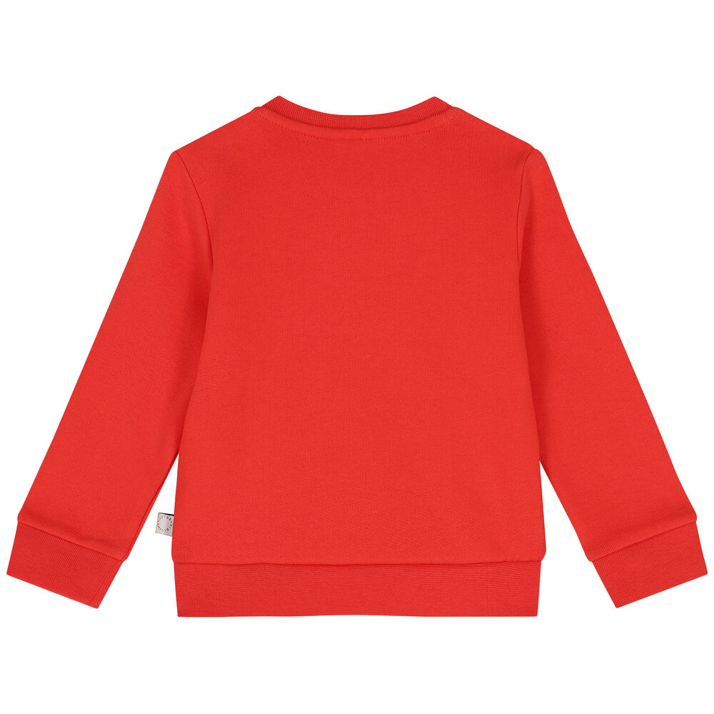 Stella McCartney Younger Girls Red Hearts Tracksuit | Junior Couture