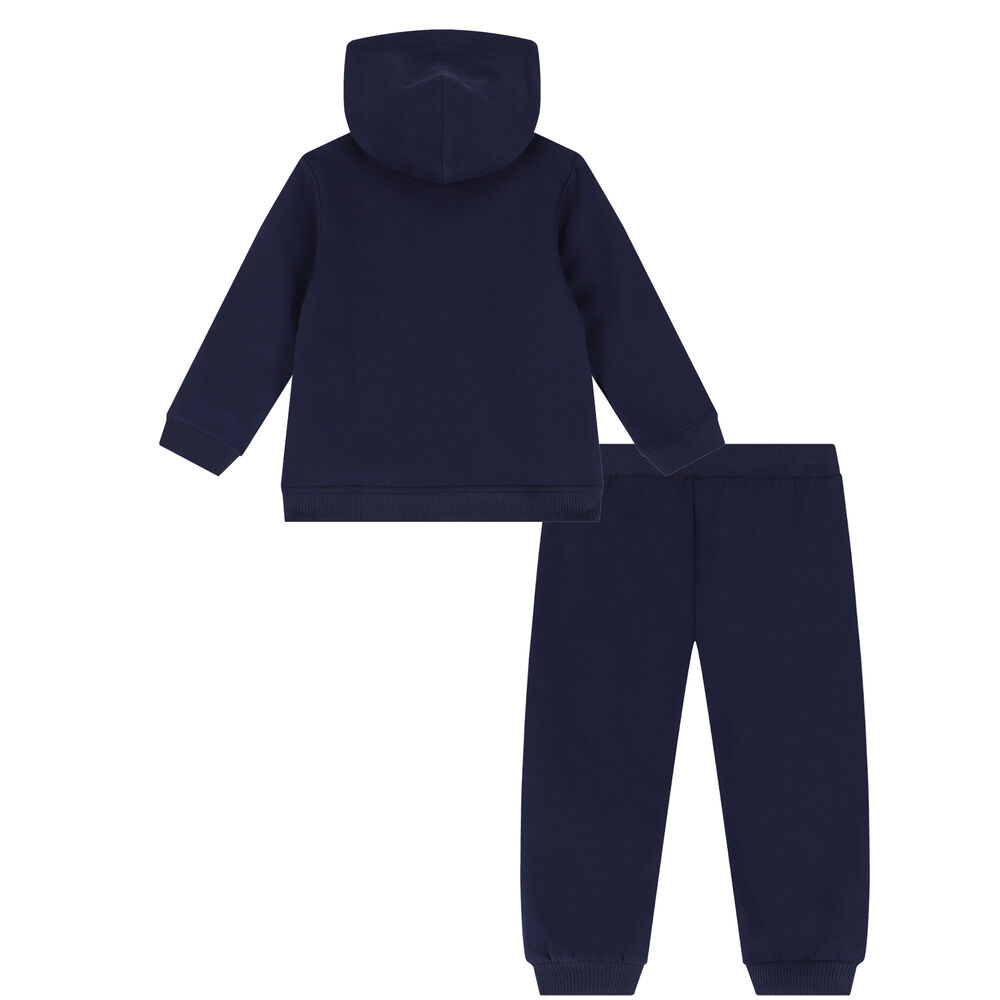 Moschino Navy Blue Teddy Bear Logo Tracksuit | Junior Couture USA